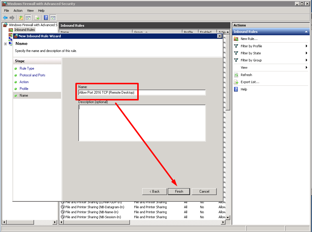 วิธีเปลี่ยน Port Remote Desktop Connection - DEXSERVER MANUAL Server - คู่มือเซิร์ฟเวอร์