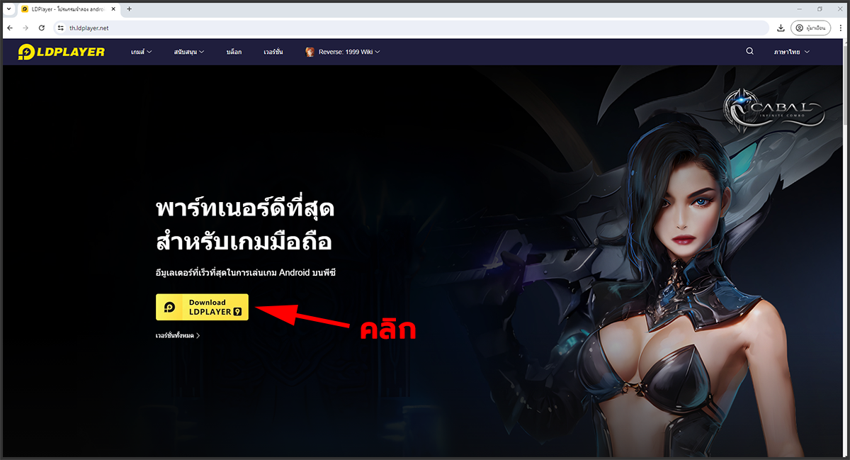 วิธีติดตั้ง LDPlayer - DEXSERVER MANUAL Server - คู่มือเซิร์ฟเวอร์